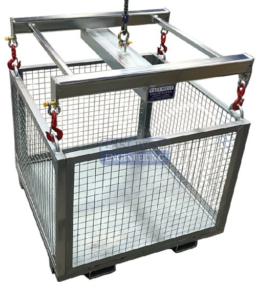 Lifting Frame including Shackles and Hooks Australia | Forklift ...